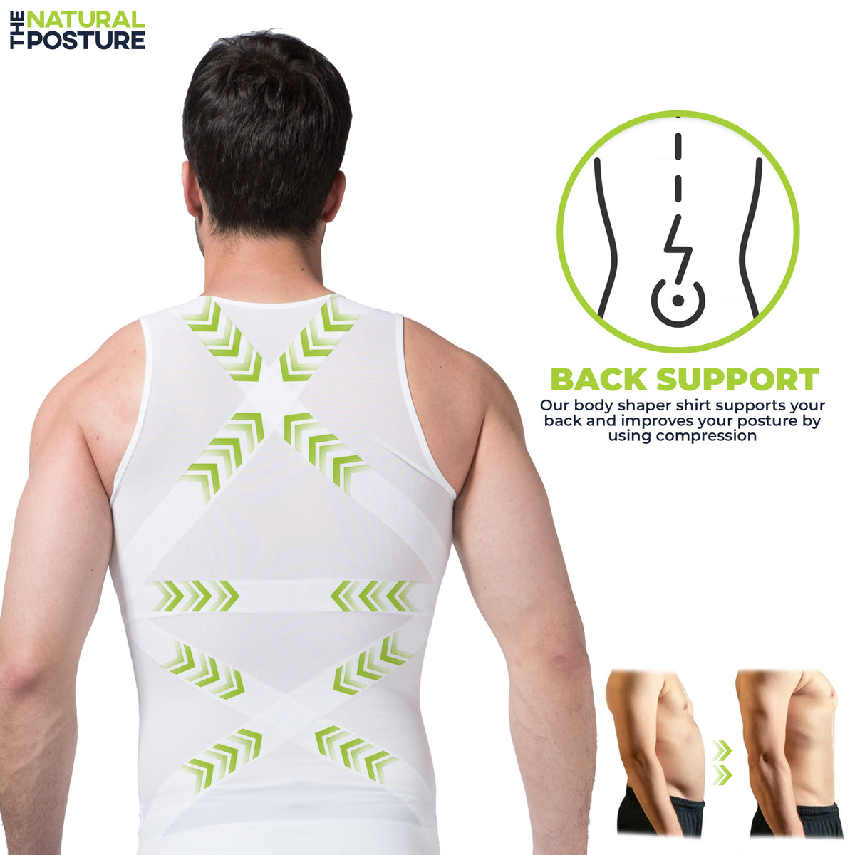 Slimming Shirts for Men | The Natural Posture