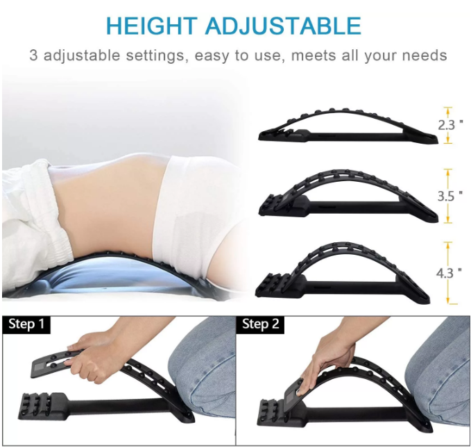 Back Stretcher for Lower and Upper Back Pain - The Natural Posture