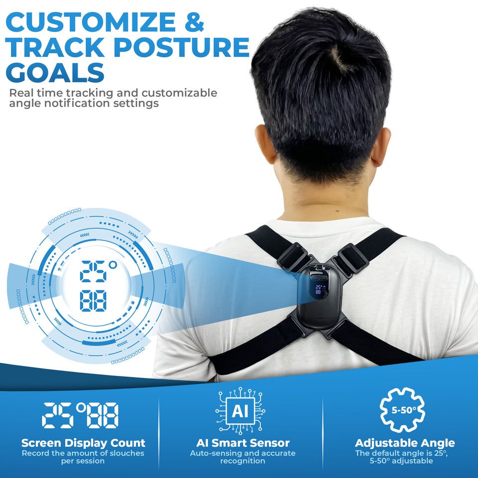 Smart Posture Corrector Improve Your Posture Effortlessly - The Natural ...
